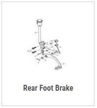 Rear Foot Brake — Precision Racing Parts